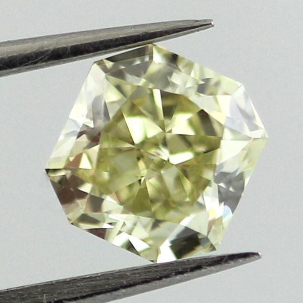 Yellow Diamond - Fancy Green-Yellow, 1.15 carat, SI1, ID-9018