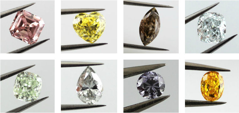 The 7380 Colored Diamonds Color Combinations | Naturally Colored